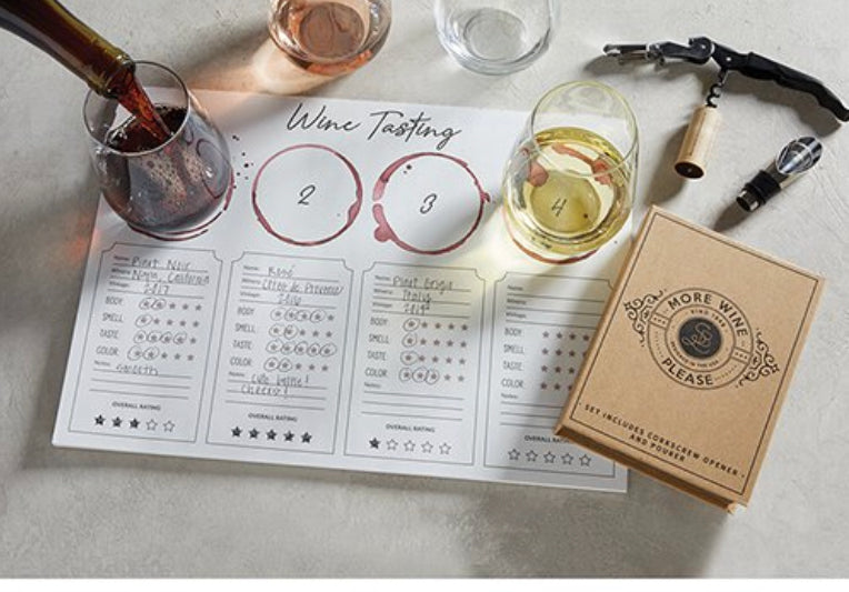 Wine Tasting Placemats (8 placemats)